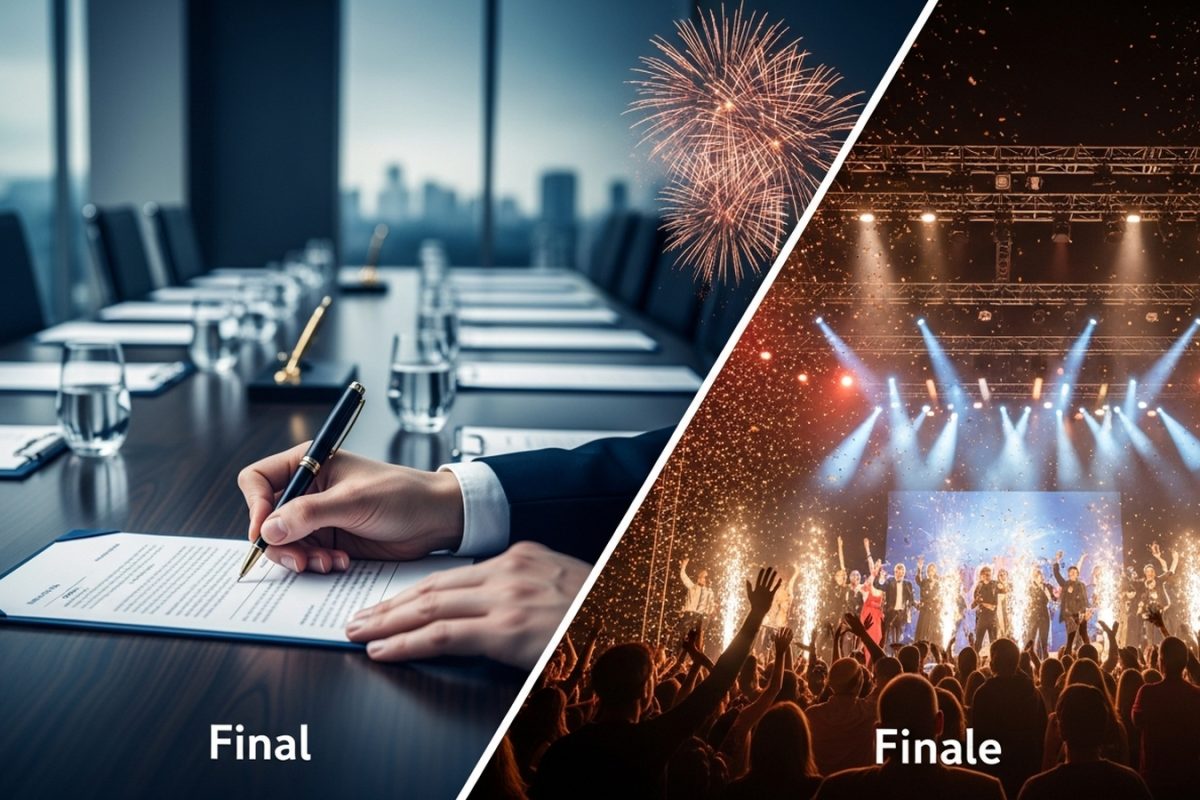 Final vs finale: Two similar words, one big difference | Explained
