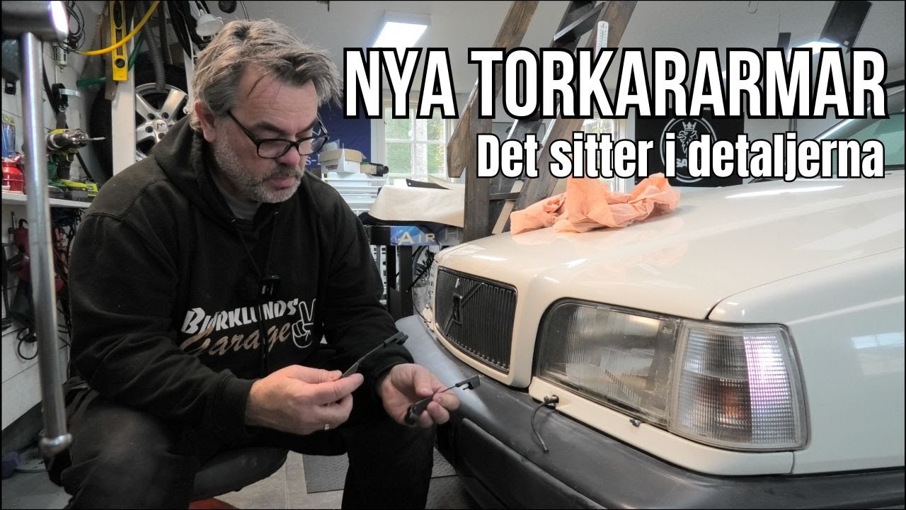 Byter gamla torkararmar mot nya
