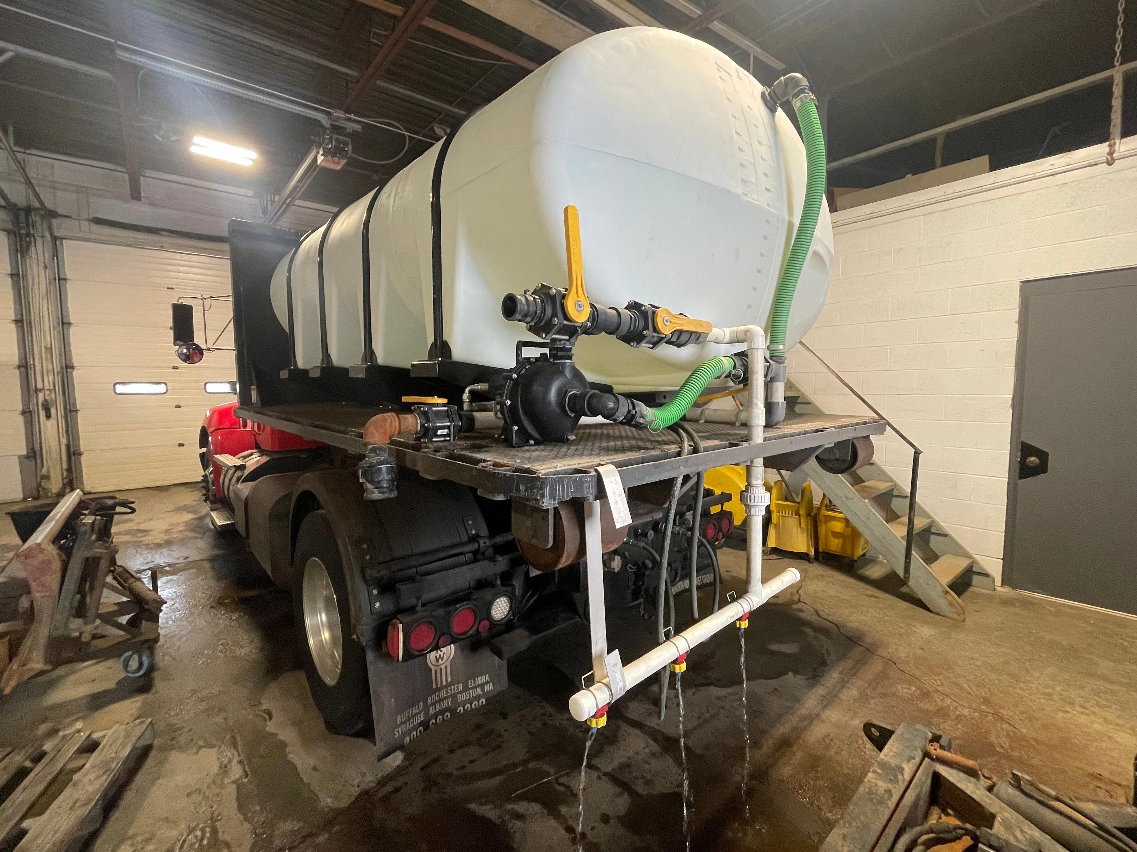 Town of Aurora adds brine to snow removal arsenal