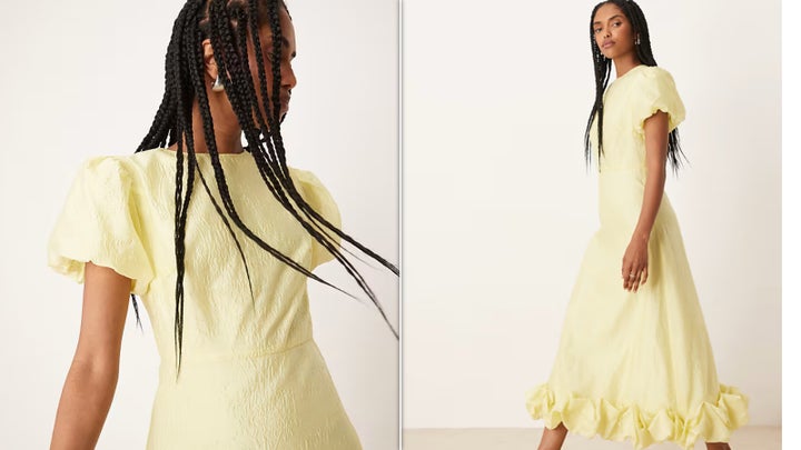 10 bright, butter yellow party dresses to shop for Christmas party season