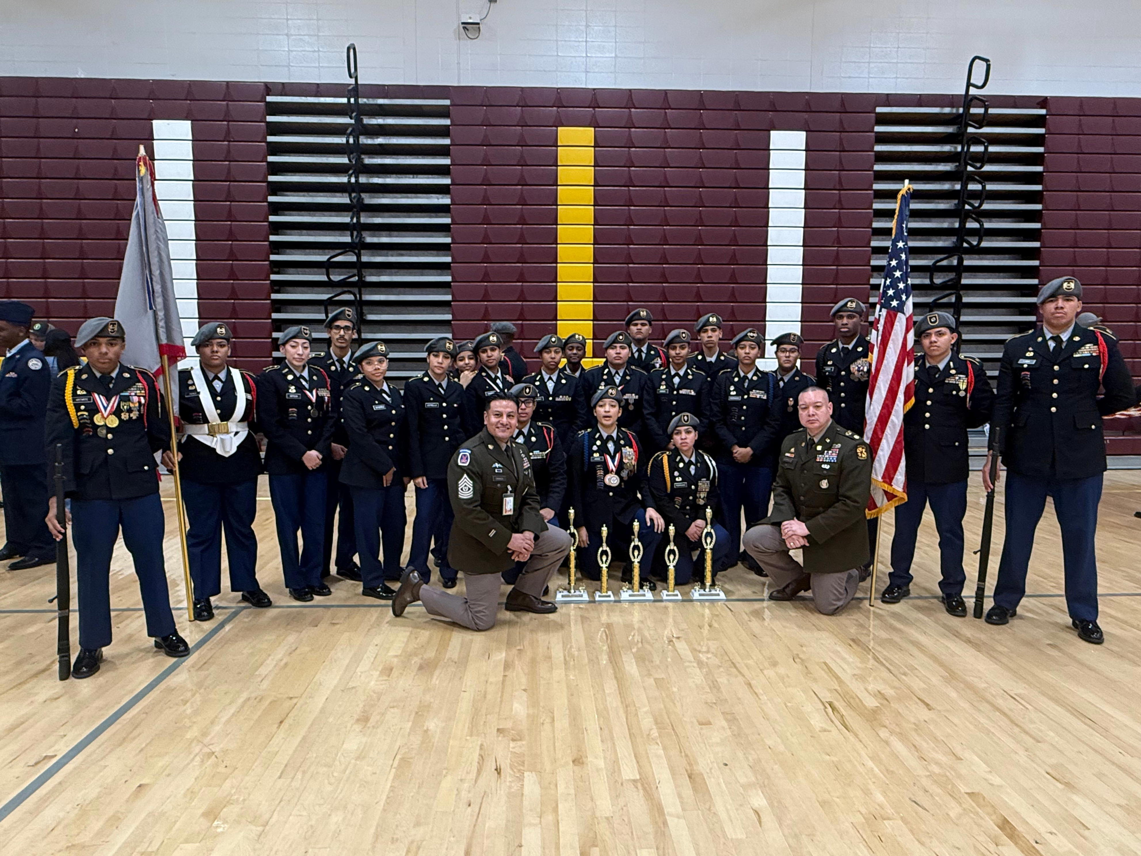 Paterson Eastside High's JROTC group wins 6 trophies and medals