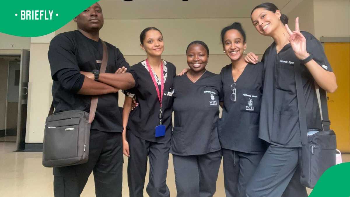 A viral video showing medical students receiving their official name ...