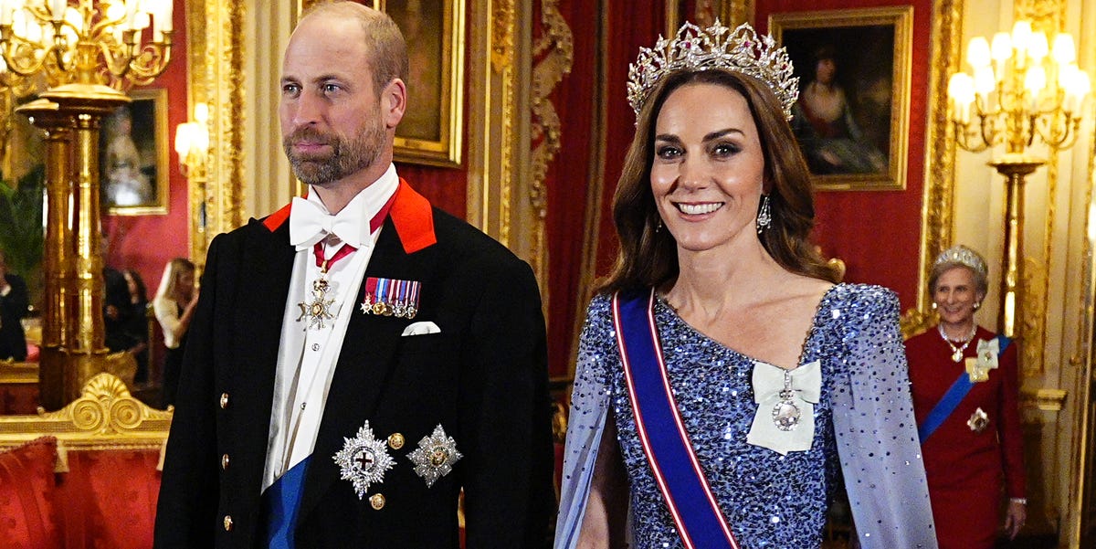 Kate Middleton estrena la tiara oriental de la reina Victoria y el ...