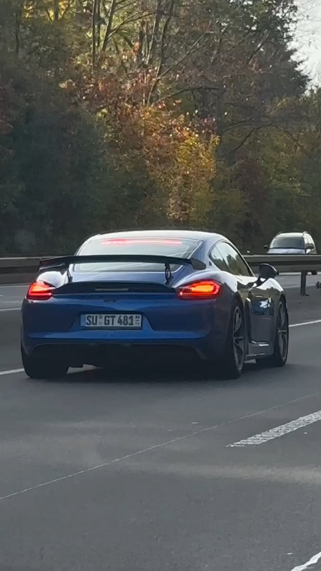 Cruising in a Porsche