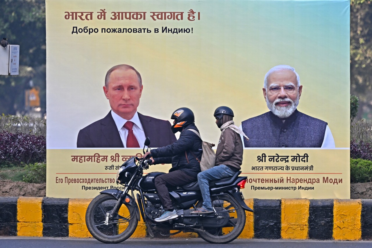 Putin and Modi deepen relationship that has drawn Trump’s anger