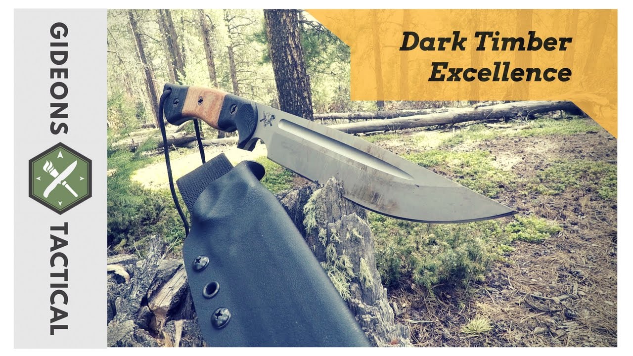 Dark Timber Honey Badger survival knife excellence review