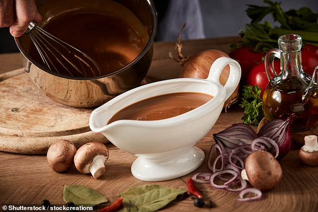 Revealed: The 'correct' shade and consistency of gravy - so, do you agree?