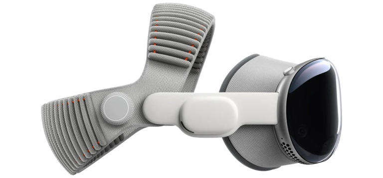 Apple avait visiblement prévu un casque Vision Pro noir