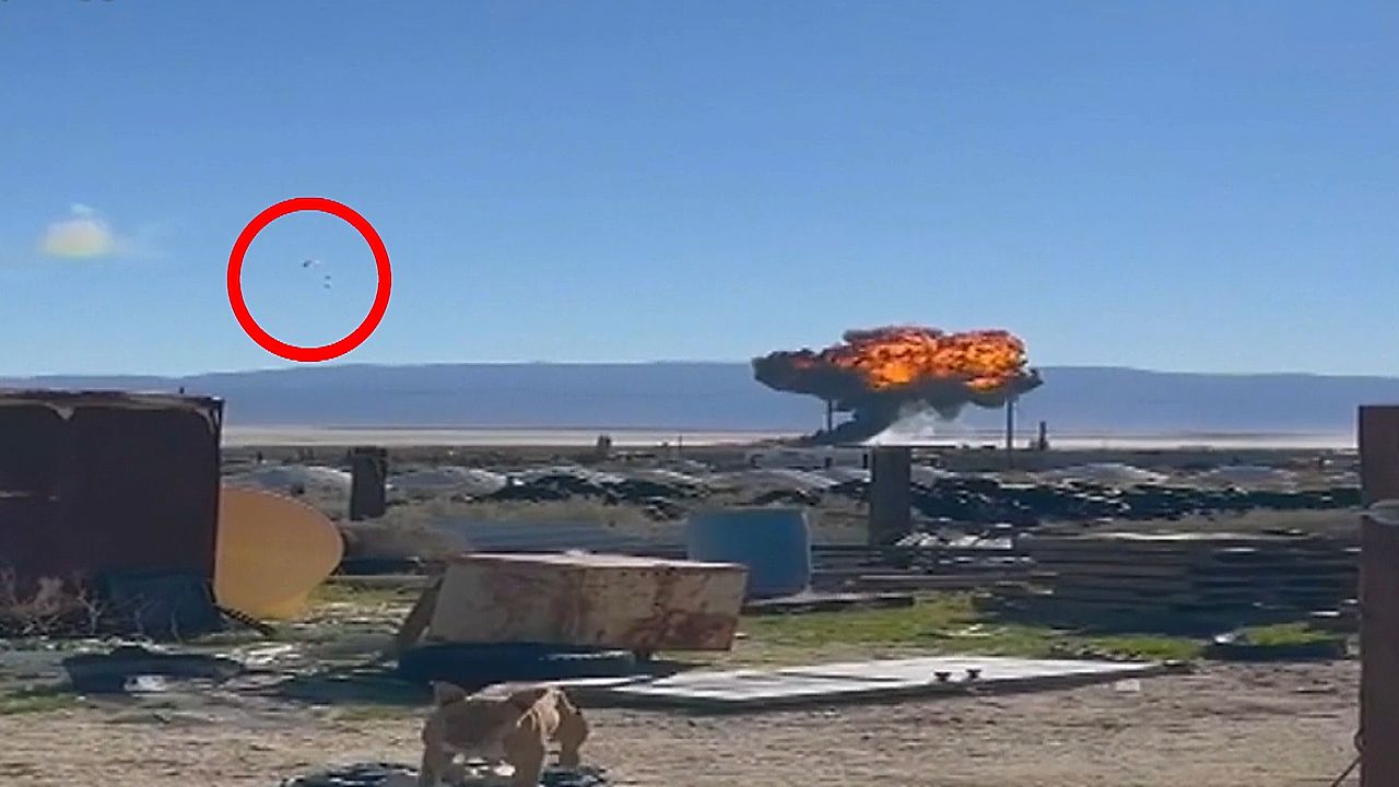 Pilot ejects before US Air Force fighter jet crashes in California desert