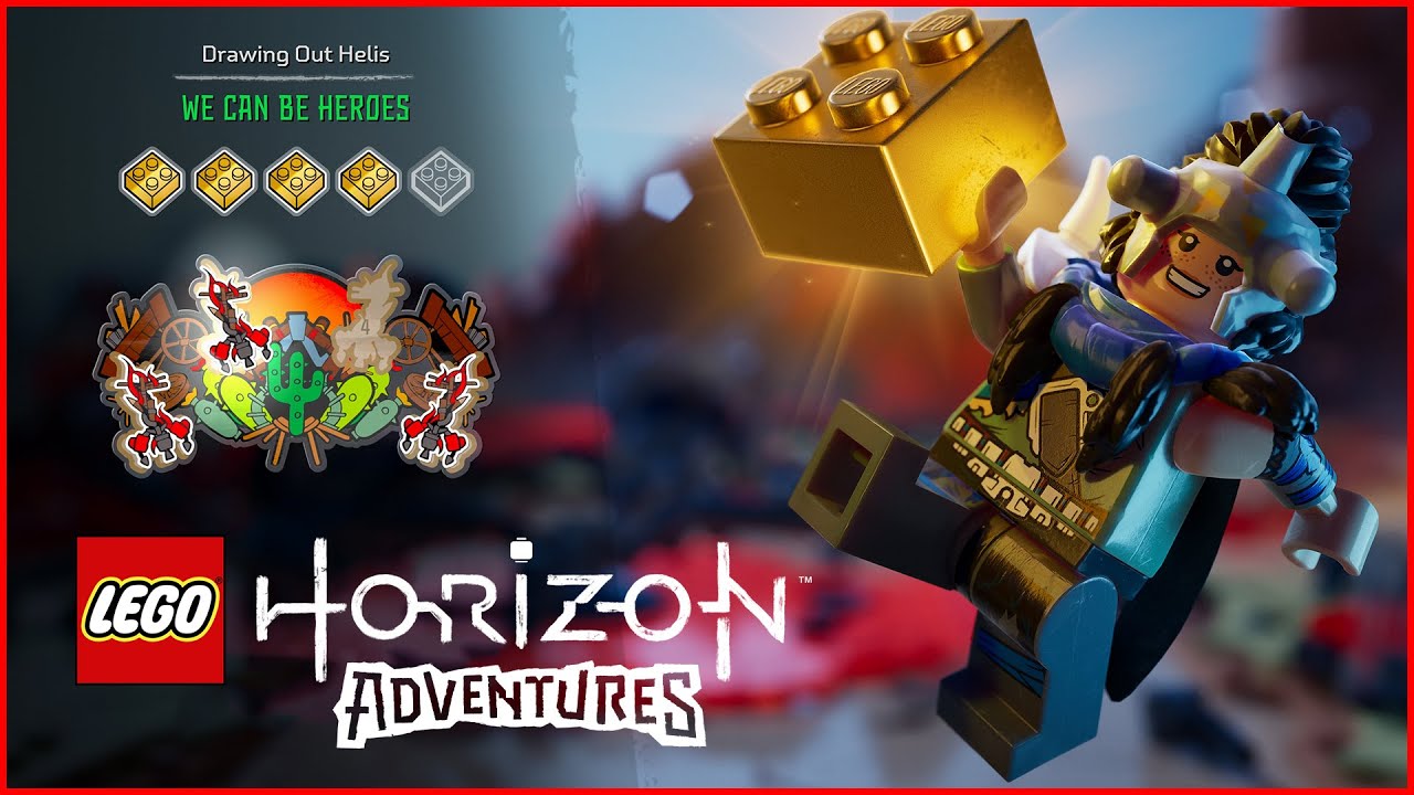 Lego Horizon Adventures chapter 4 drawing out Helis we can be heroes (PS5 Pro)