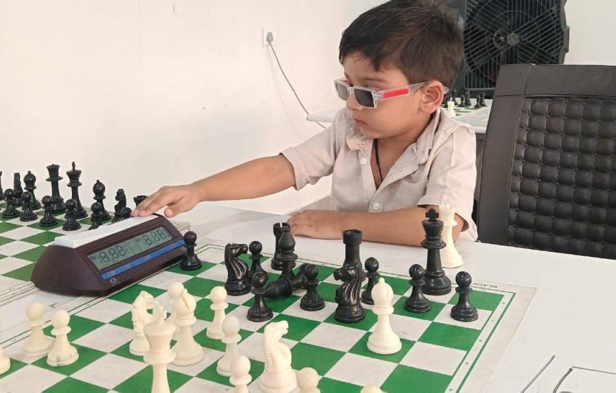 Indian boy, 3, earns official chess rating