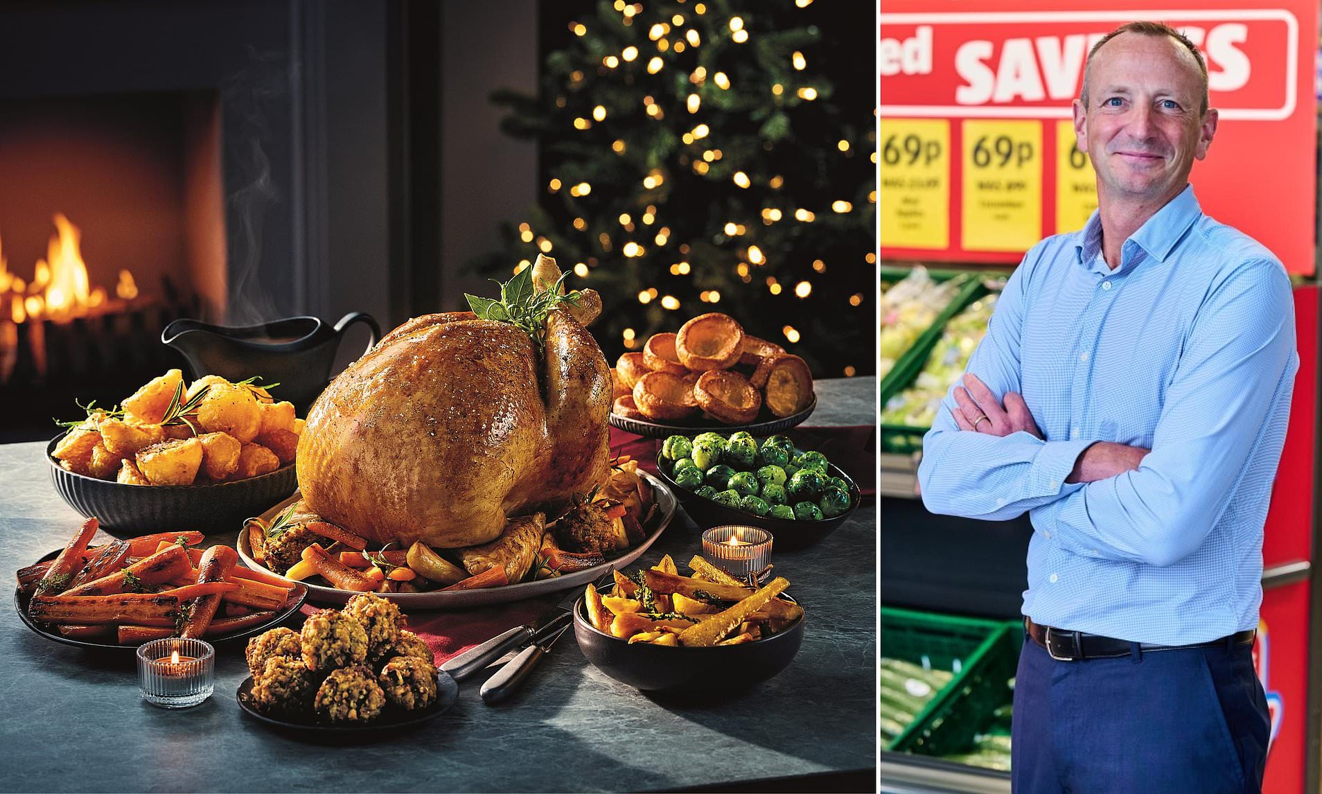 Aldi price matches Lidl's £11.85 Christmas feast offer as discounters ...