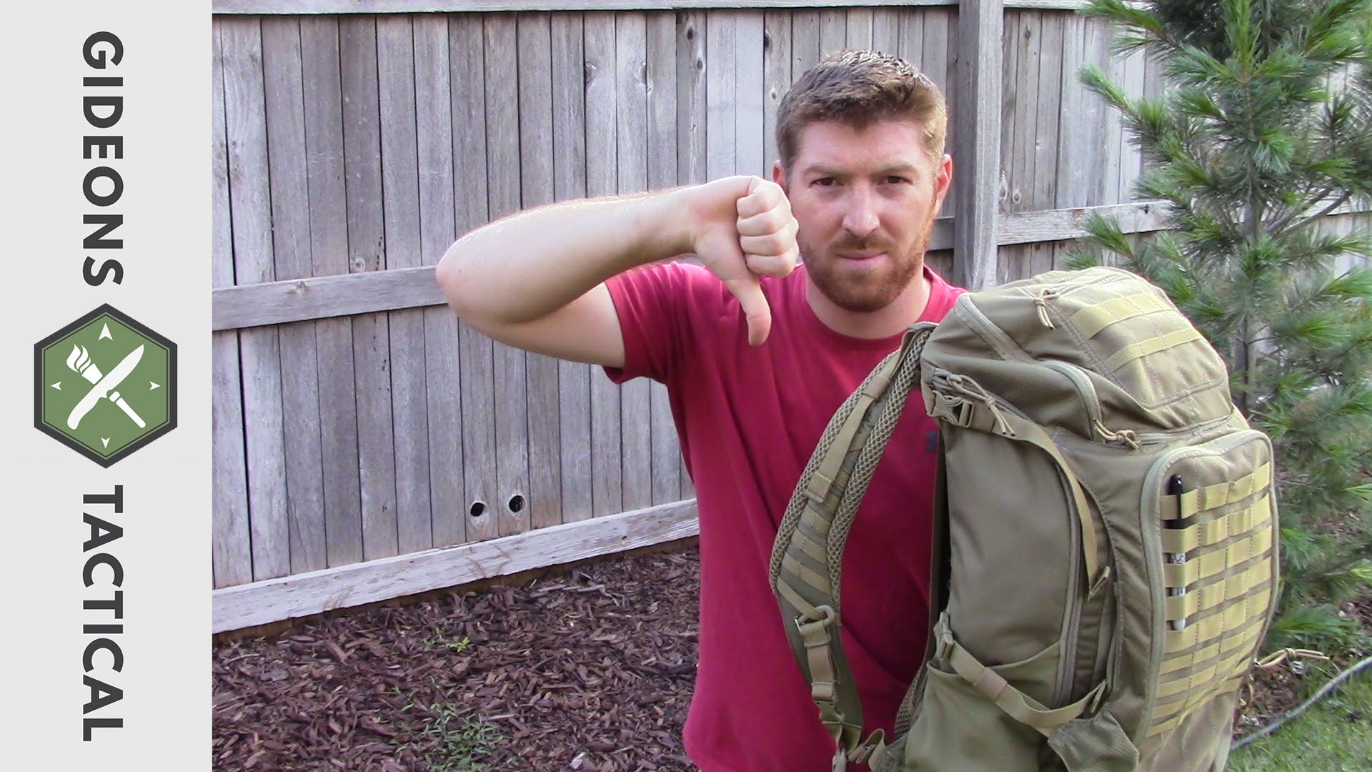 Ouch 5.11 Tactical Ignitor backpack review