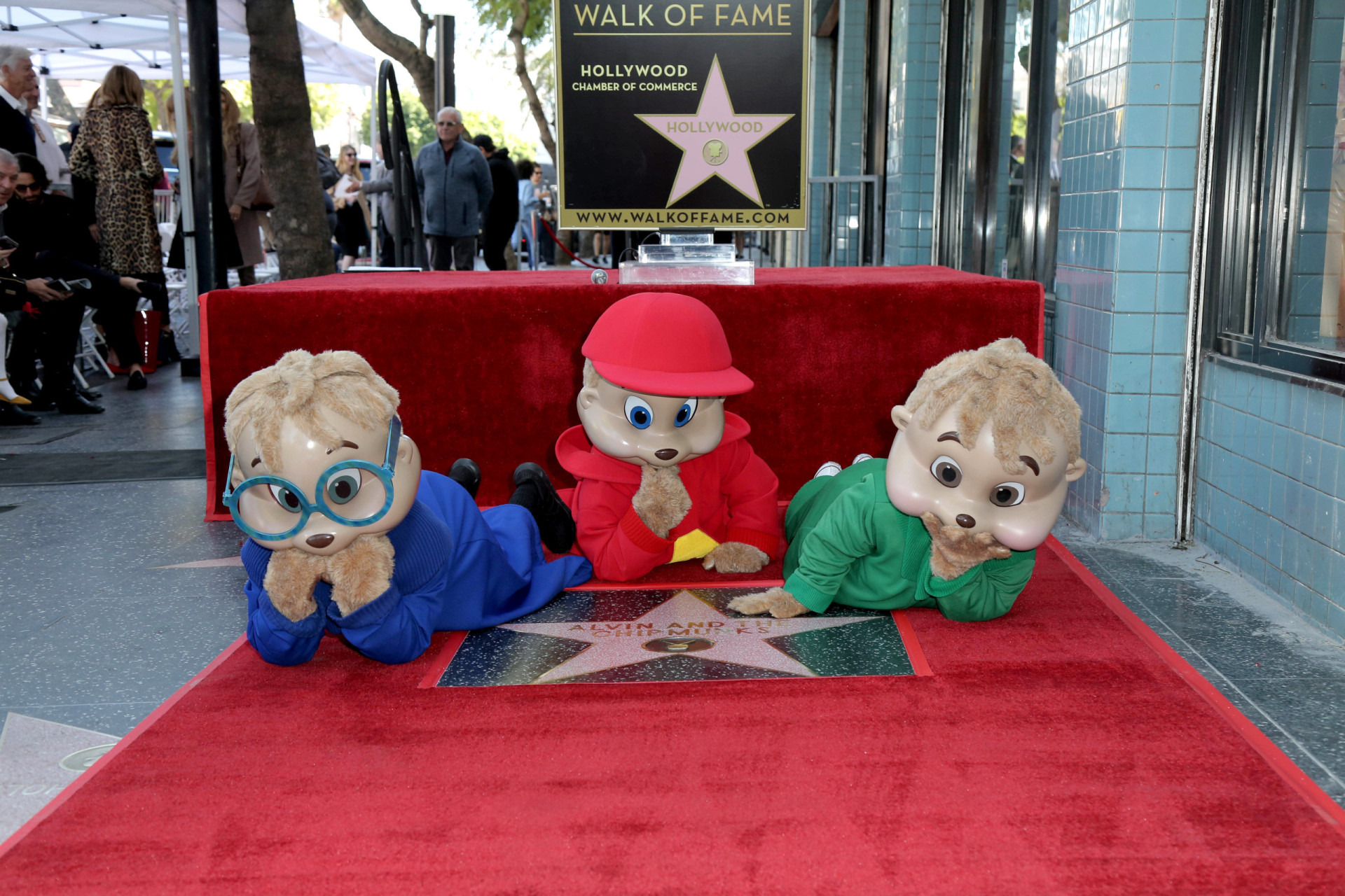 Fictional characters with a star on the Walk of Fame