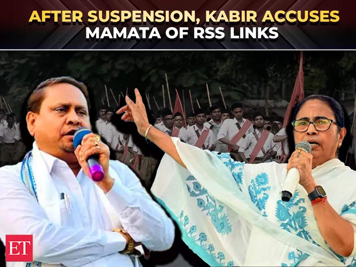 Ex-TMC MLA Humayun Kabir accuses Mamata of RSS links, criticises ...