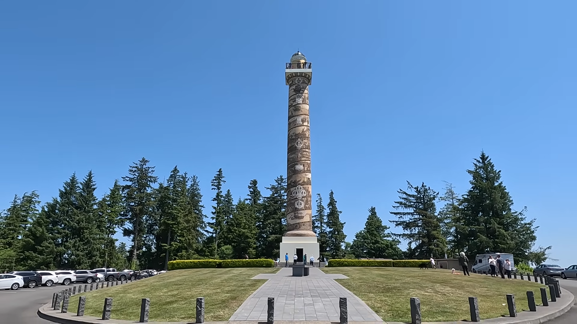 Built in 7 months - the monument that connects frontier, railroad, and ...