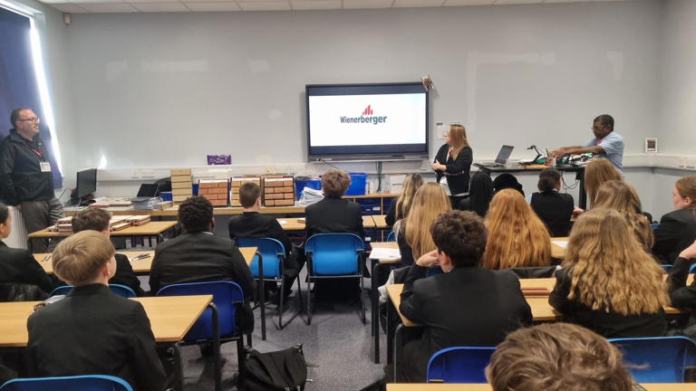 Duston School Year 8s inspired by construction careers after surprise message from TV architect ...