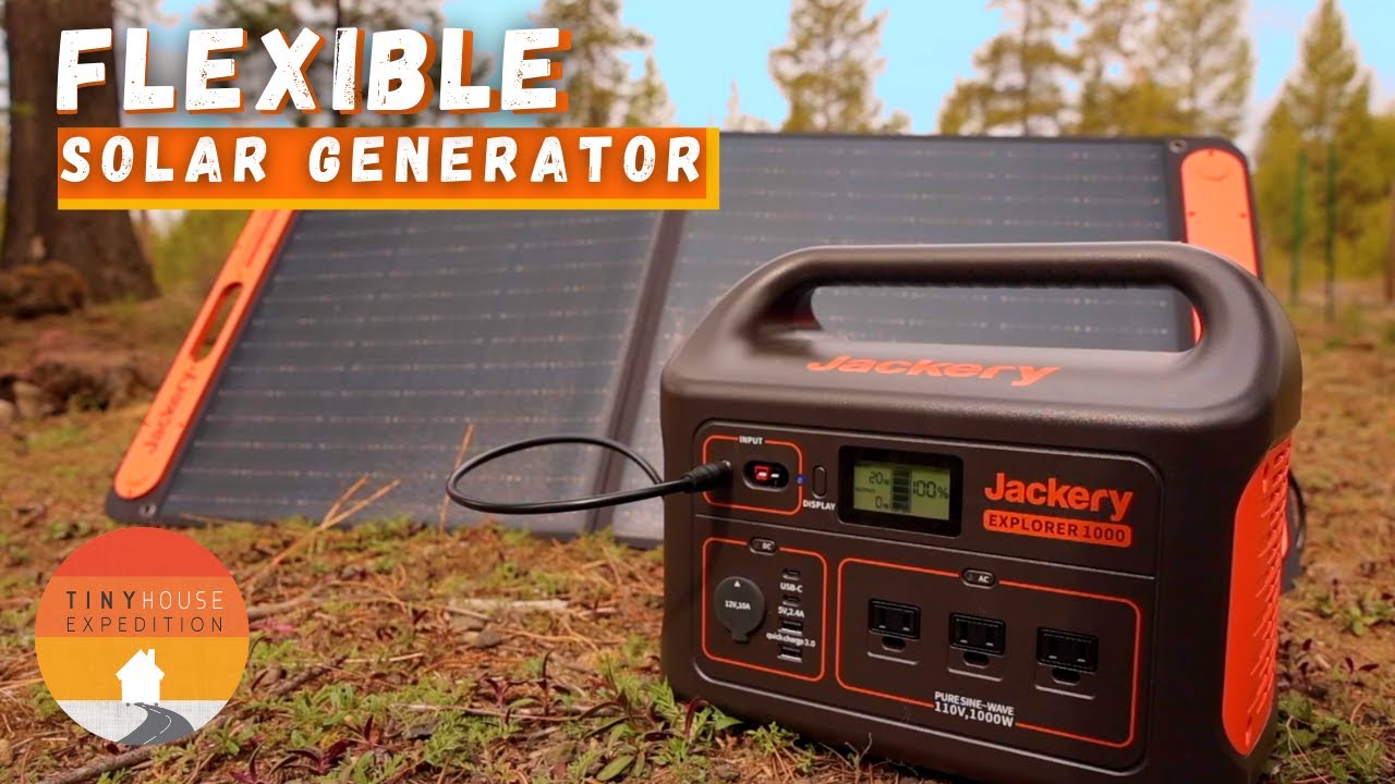 Jackery solar generator 1000 ⚡ 1000W power station + panel combo☀️