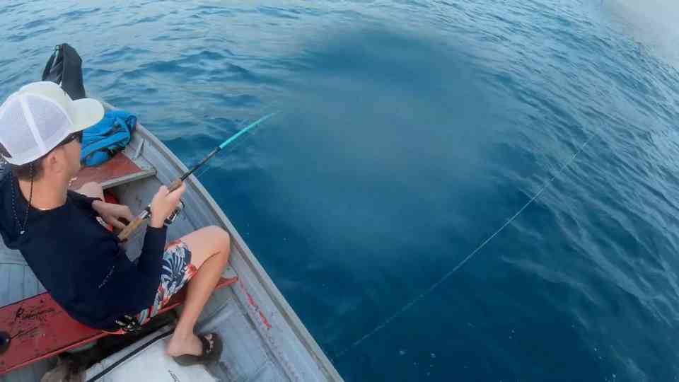 What happens when a 12ft boat pushes miles past the inlet