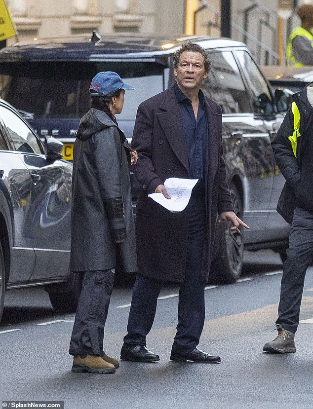 A-list nepo-baby films scenes with Dominic West for new series - but ...