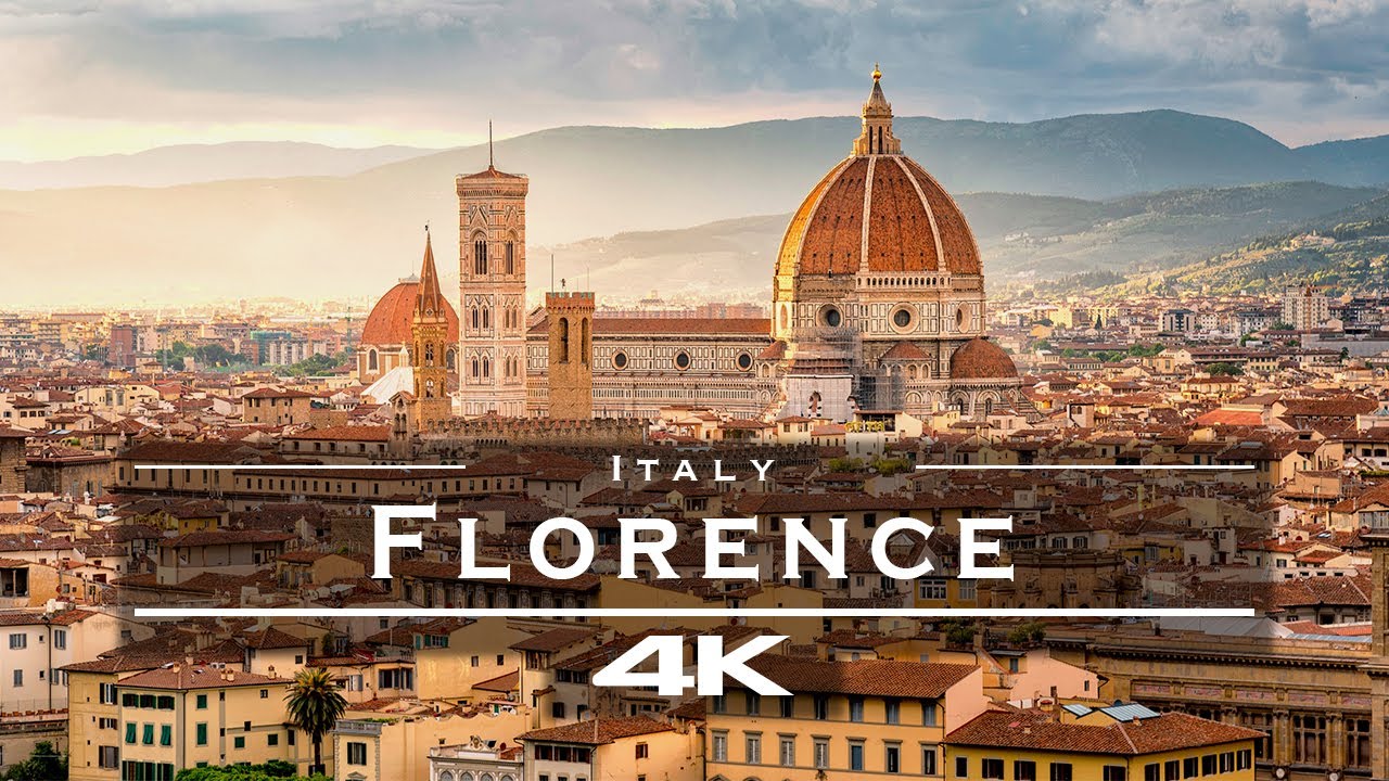 Florence from above: Stunning 4K drone footage