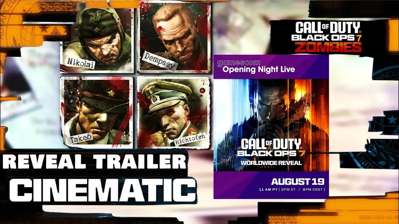 Official Black Ops 7 reveal trailer livestream event announced at ...