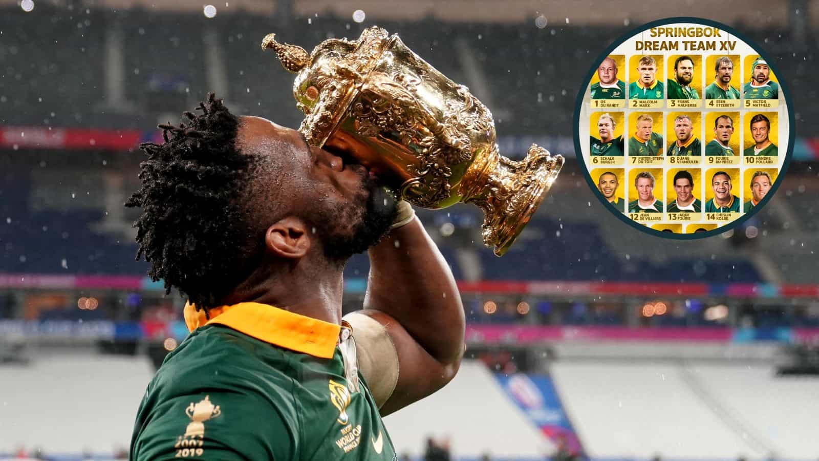 Springboks dream XV: World Cup-winning captains snubbed as fans prefer 2007 vintage to back-to ...