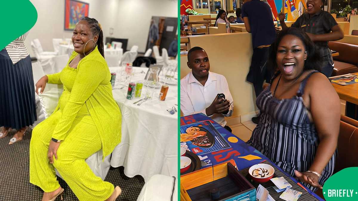 The waiters are even laughing: Man's public proposal at Spur goes wrong ...