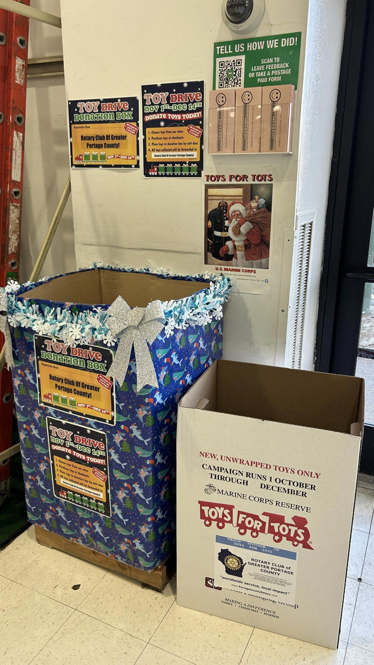 Donate gifts to Portage County Toys for Tots drive through Dec. 10