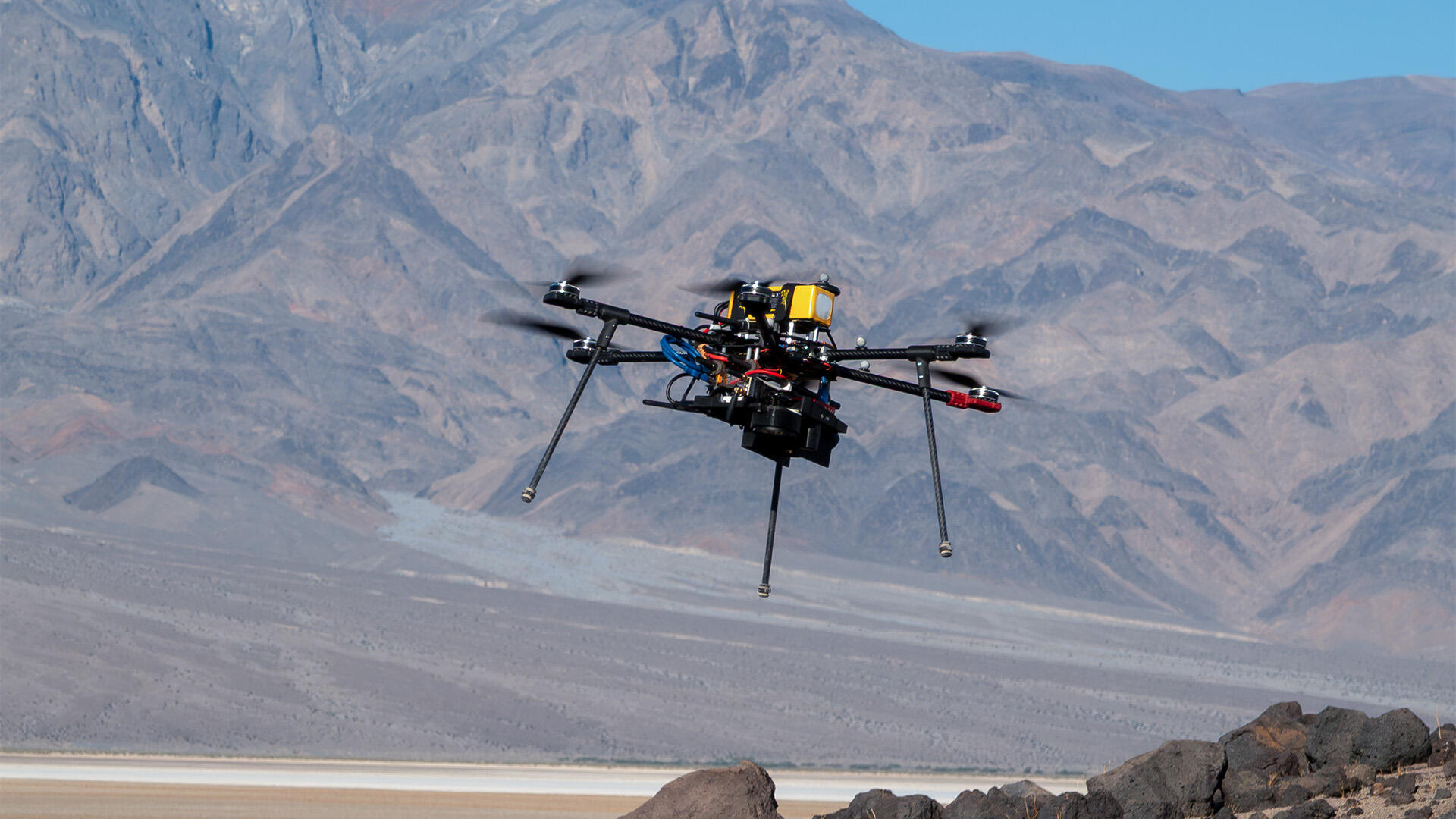 NASA sent 3 drones to Death Valley to prepare for travel to Mars