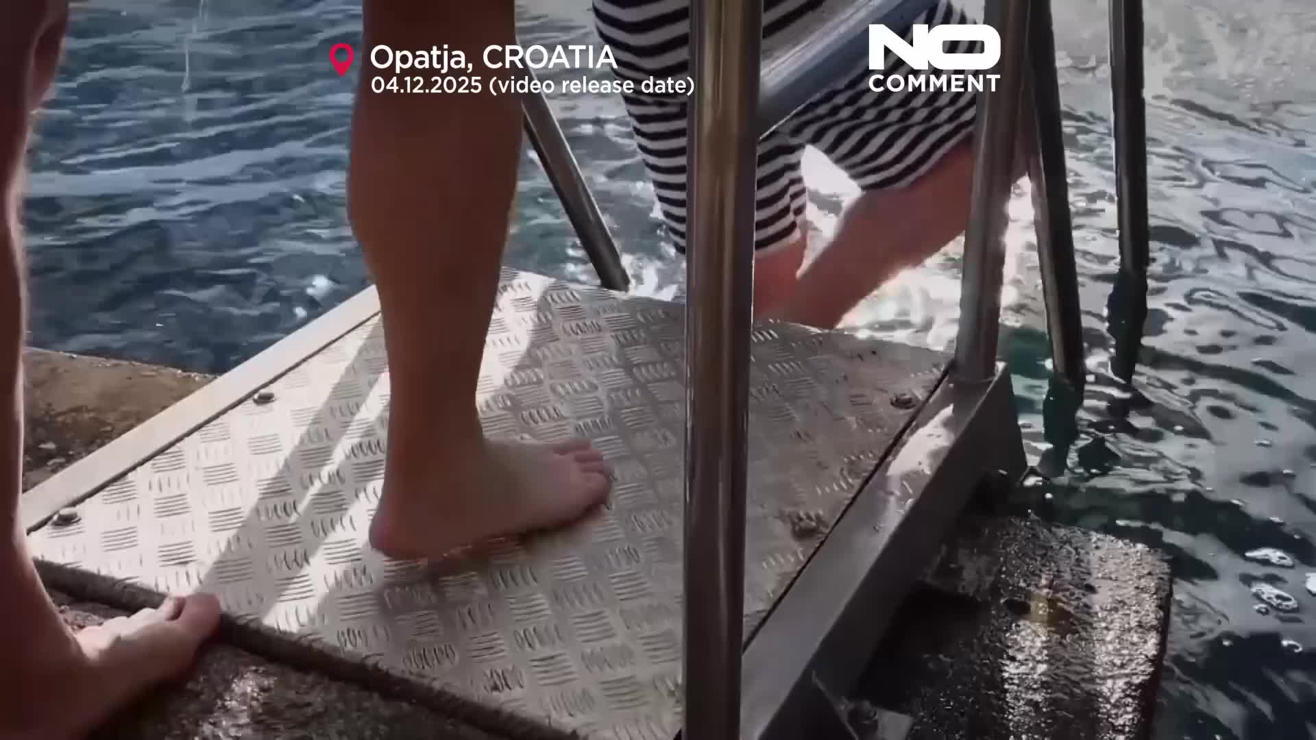 Η κολύμβηση σε κρύα νερά στην Οπάτια της Κροατίας αναπτύσσεται ως ...