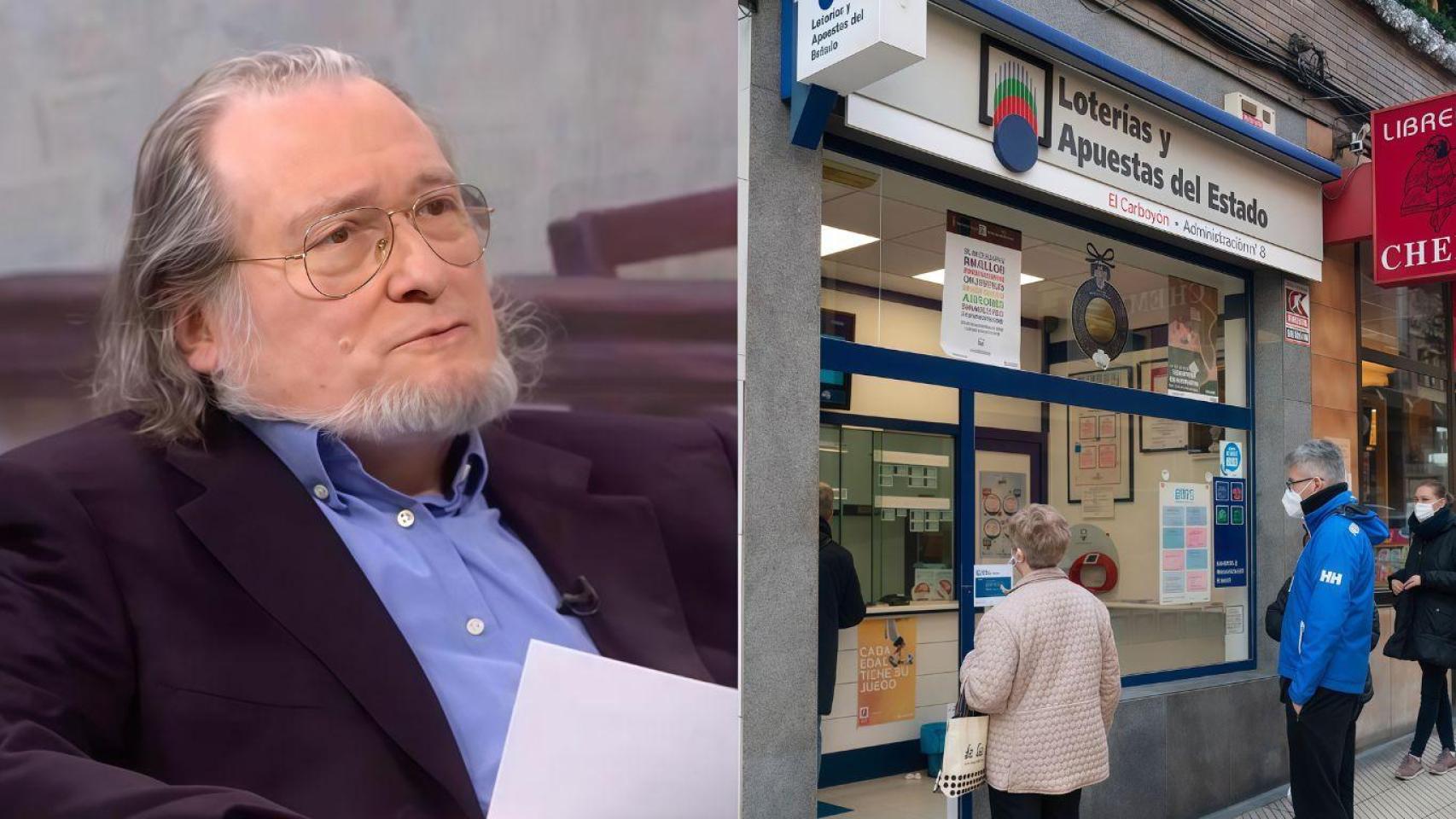 Niño Becerra (74), economista, sobre la Lotería de Navidad: "Antes con ...