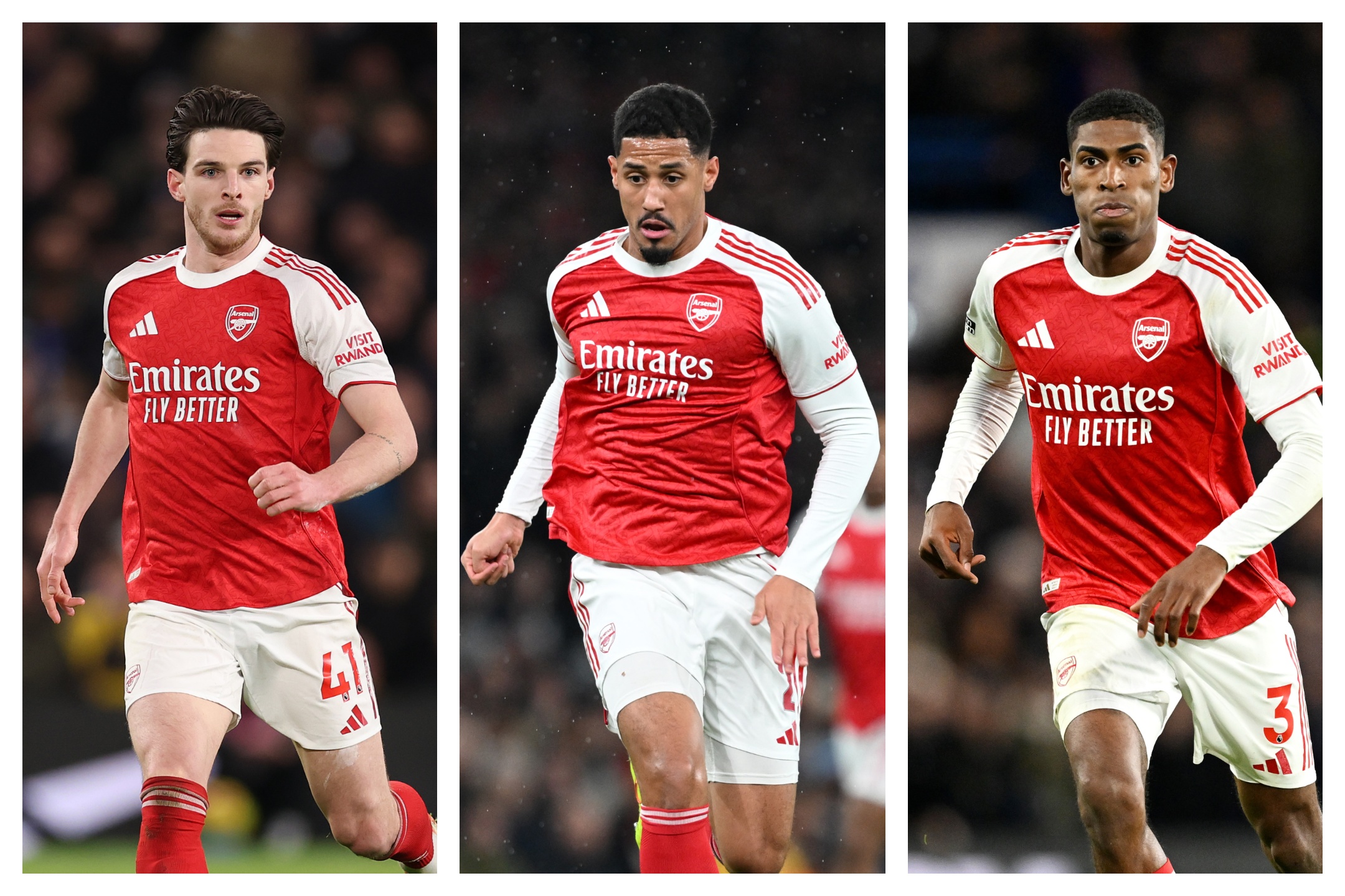 Rice, Saliba & Mosquera: Latest Arsenal injury news and expected return ...