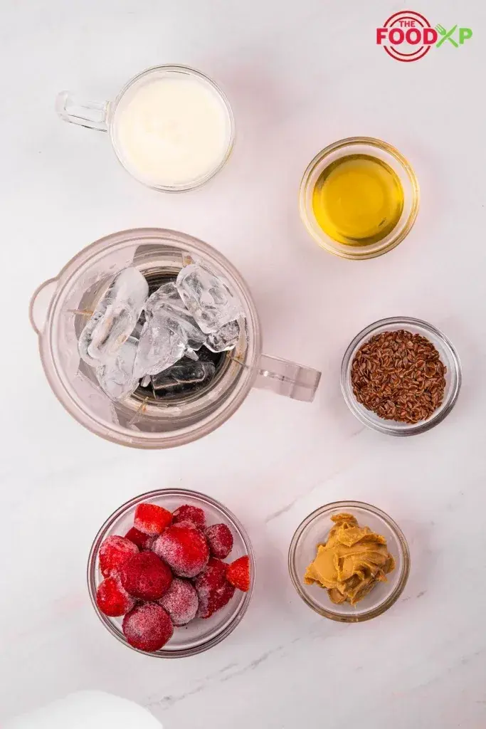 Refreshing peanut butter and jelly smoothie recipe