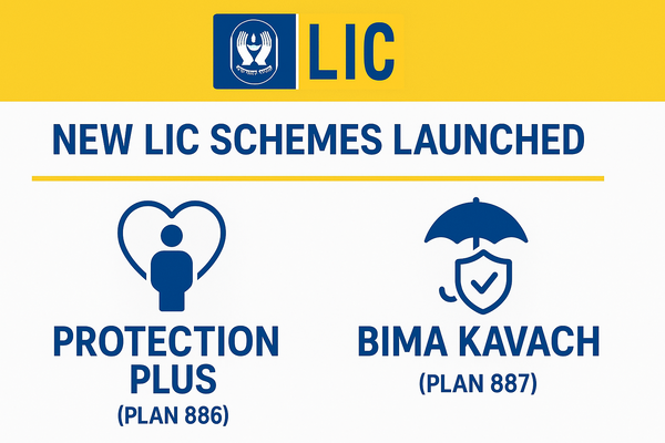 New LIC schemes: LIC launches Protection Plus, Bima Kavach - check ...