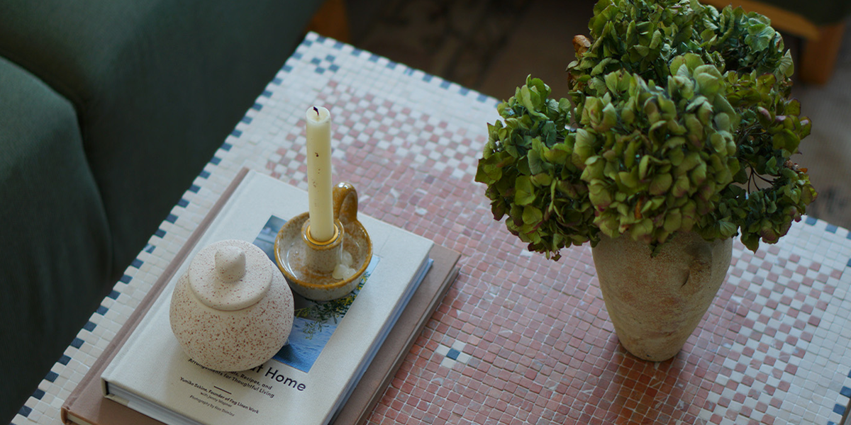 Learn how to make a mosaic coffee table with Made Club