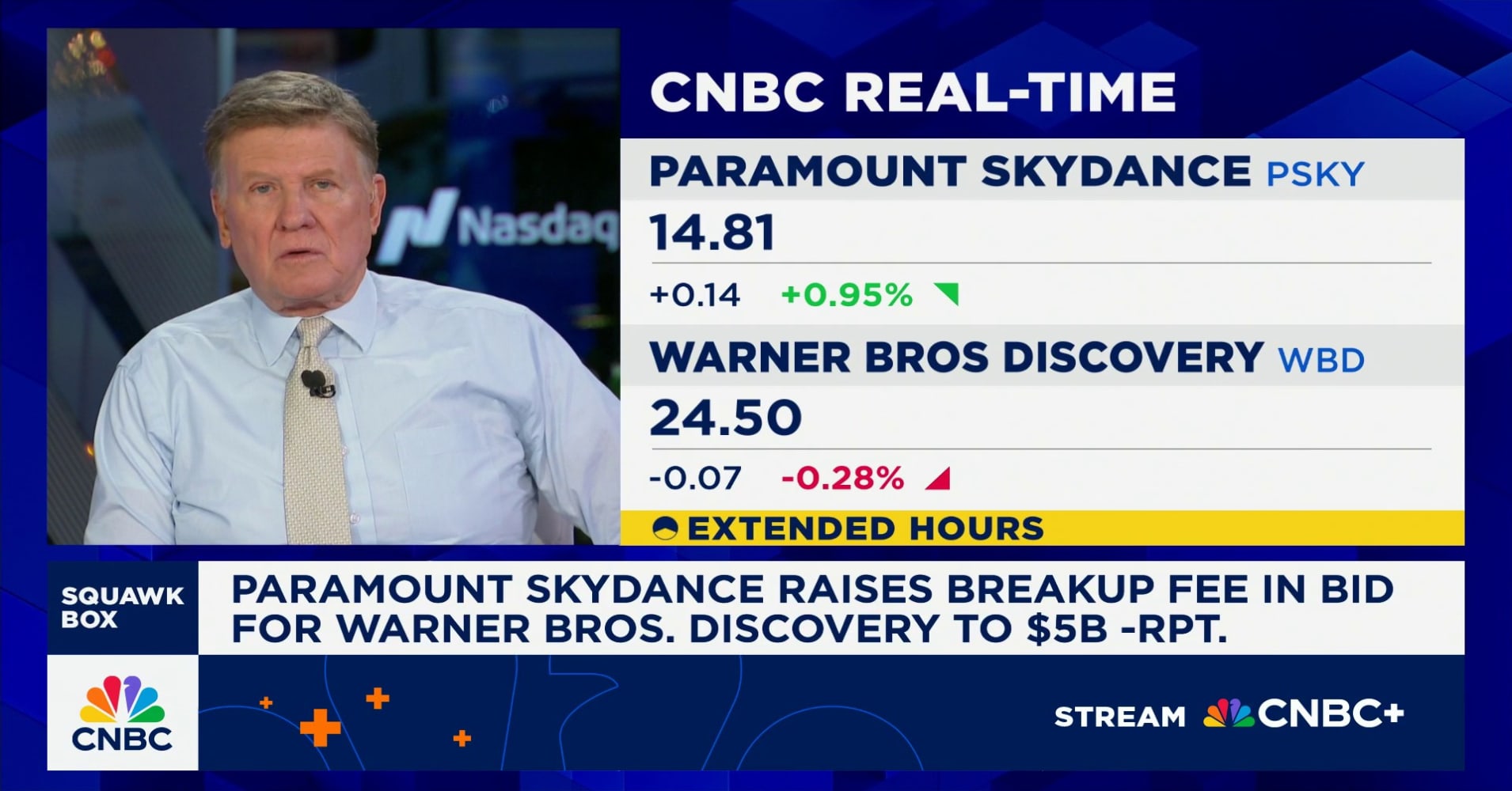 Paramount Skydance raises breakup fee in bid for Warner Bros. Discovery ...