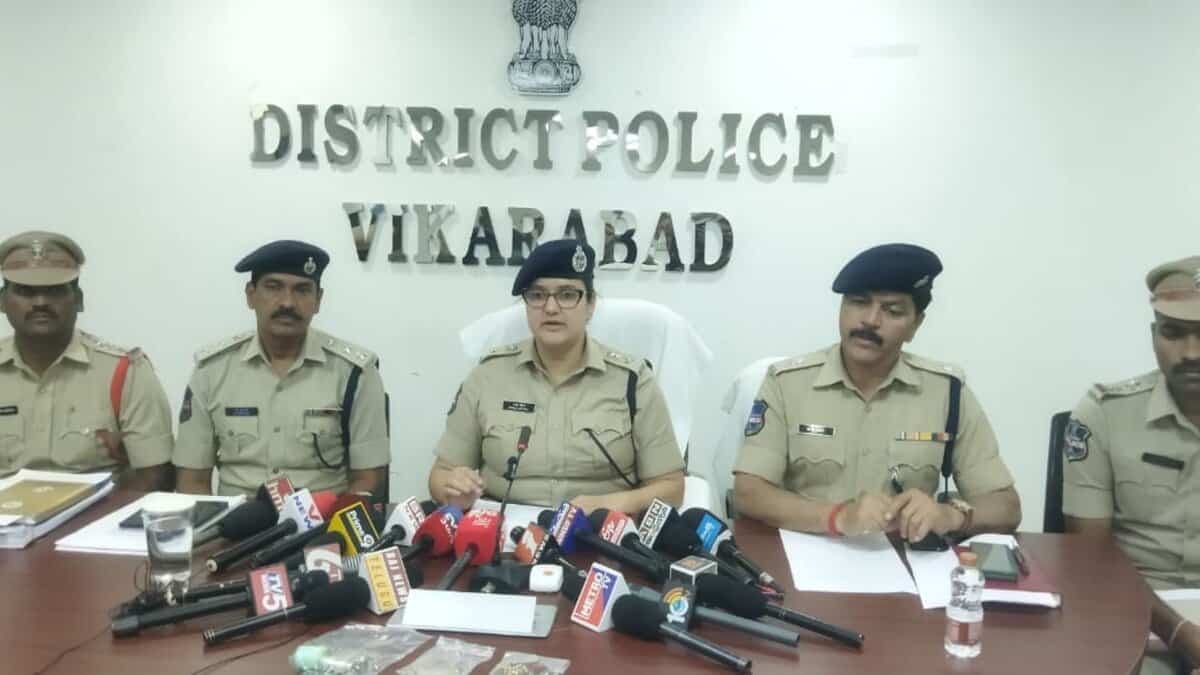 Three arrested for killing, robbing 80-year-old woman in Vikarabad