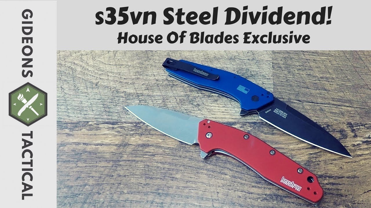 Kershaw S35VN Dividend from HOB full test