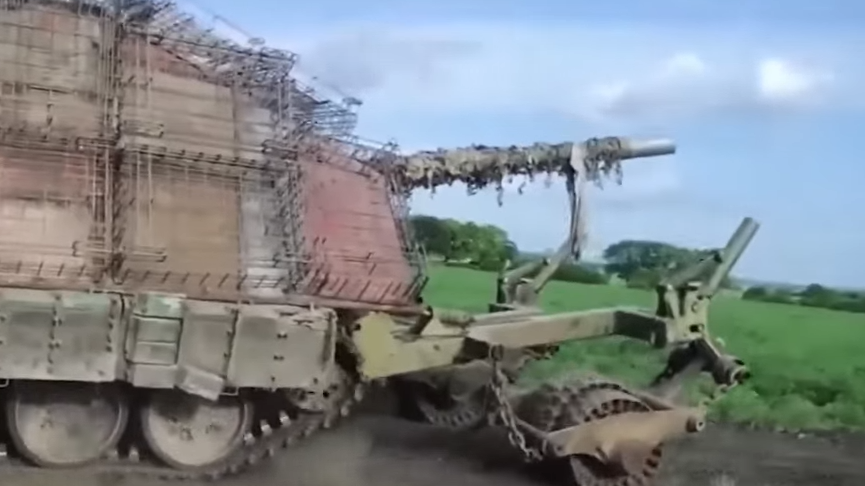 How Russia’s ‘turtle tank’ rolled into battle and Ukraine turned it ...