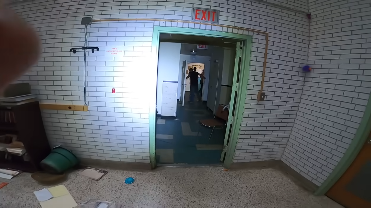 What happens when you go into the city tunnels and find a forgotten lab