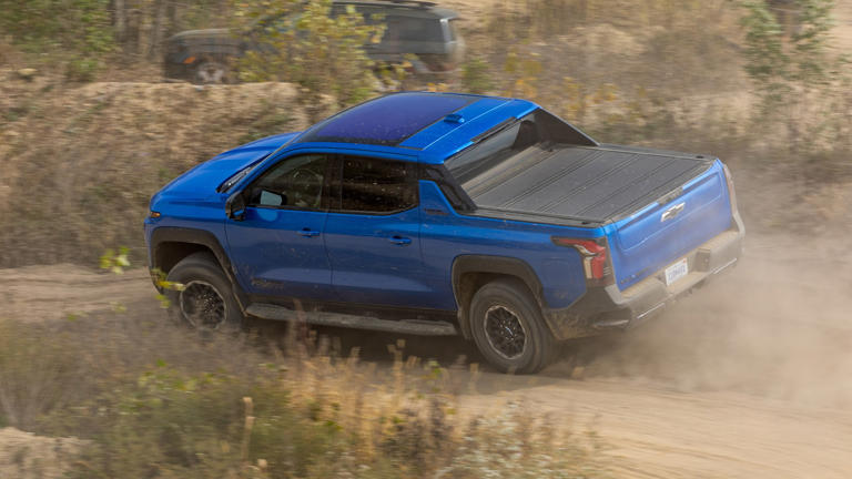 We're pretty sure the Chevrolet Silverado EV Trail Boss lied on its resume