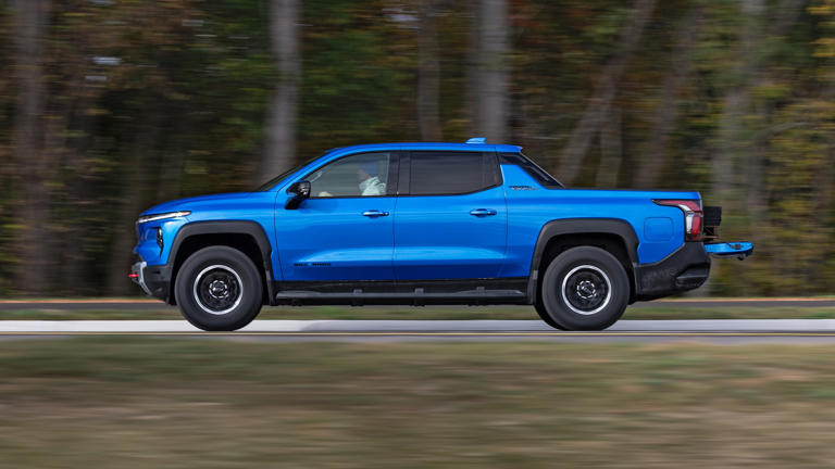 We're pretty sure the Chevrolet Silverado EV Trail Boss lied on its resume
