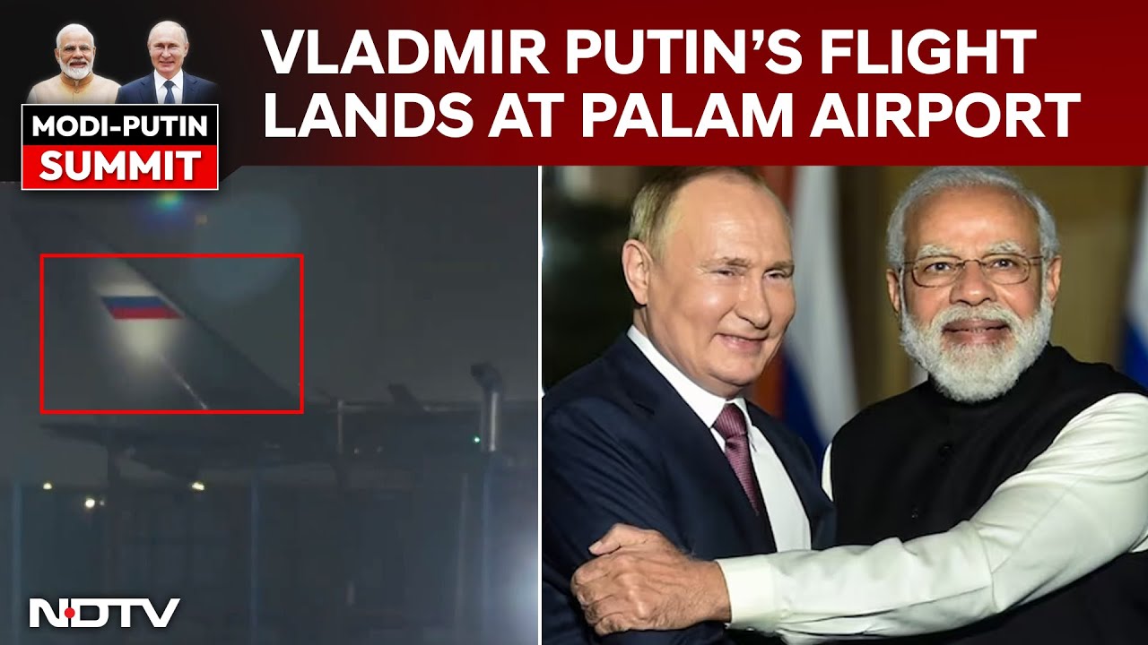Putin in India live updates: Putin lands in Delhi, PM Modi breaks ...
