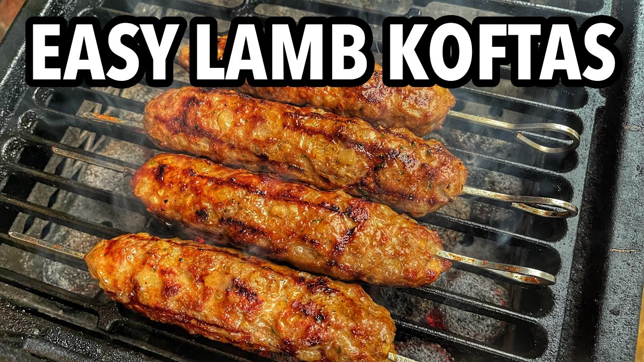 Easy way to make juicy lamb koftas