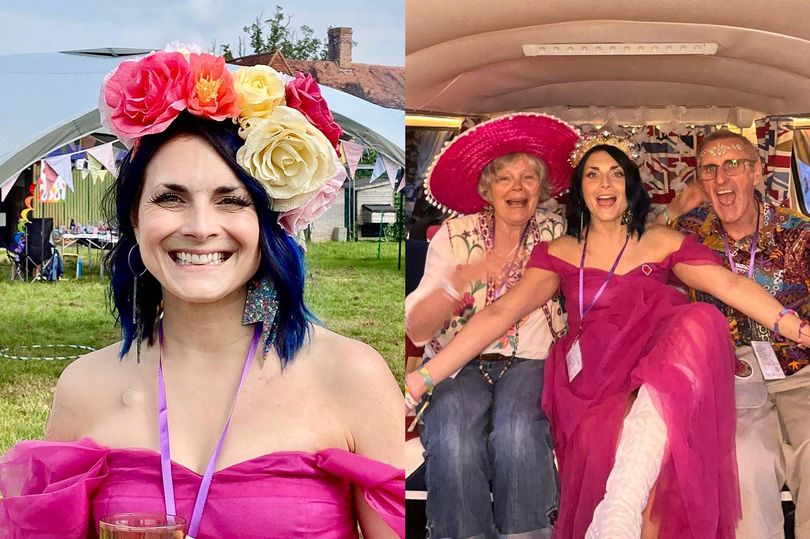 Woman, 39, held her own version of Glastonbury knowing her terminal ...