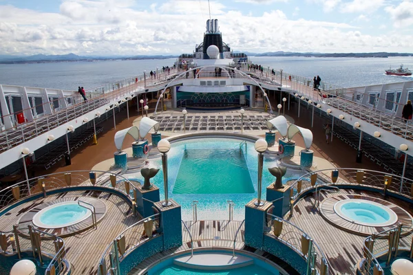 Reasons to avoid the main pool on a cruise ship