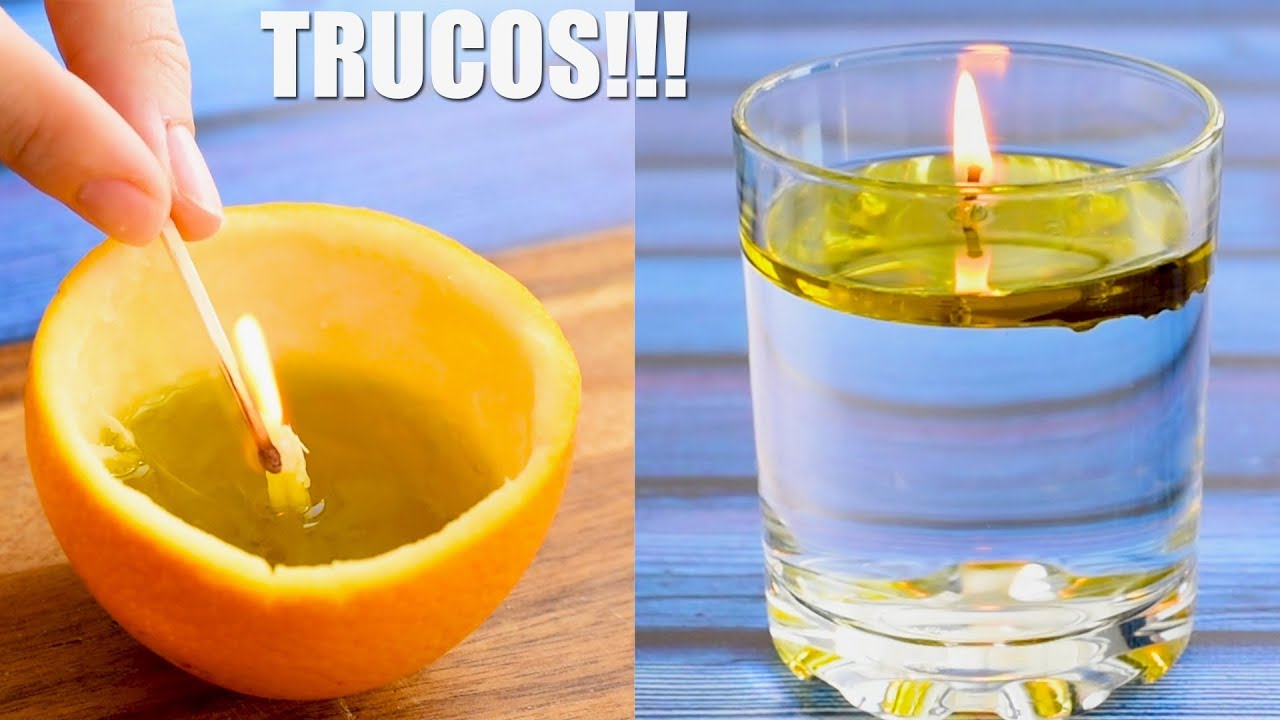 14 ideas creativas con velas para sorprenderte