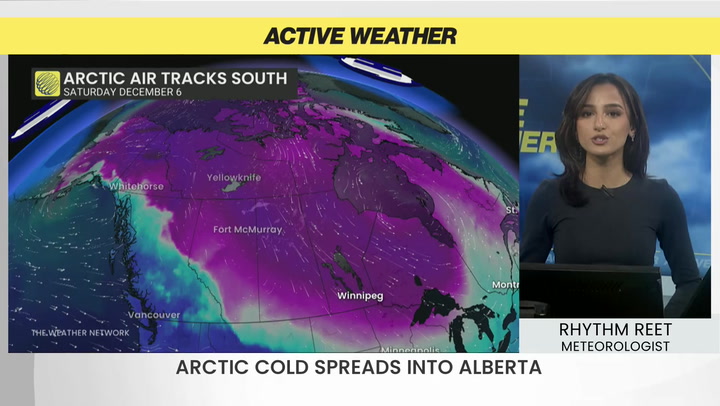 Alberta brace for a major temperature drop and snowfall