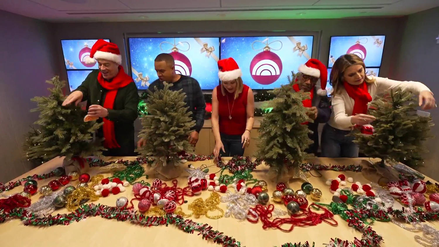 Today staff has a 'tiny tree' lighting tradition every Christmas. This ...